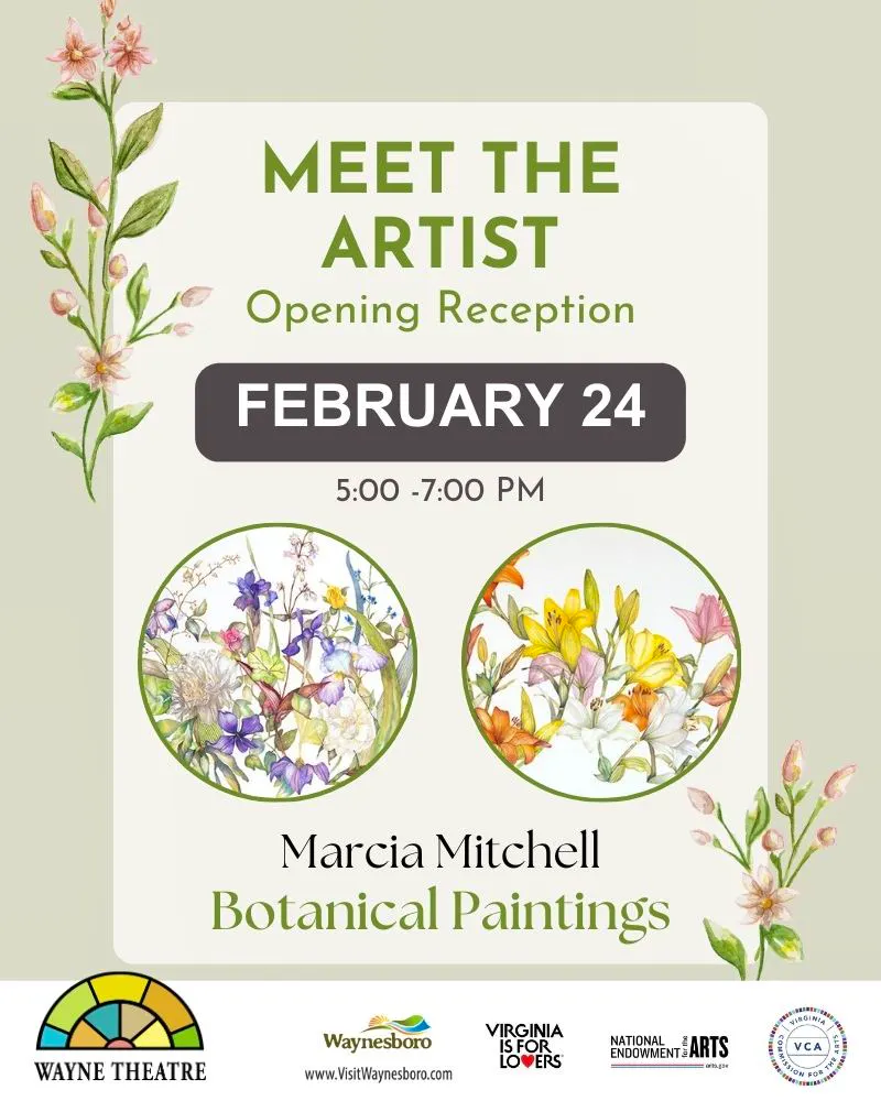 Meet the Artist: Marcia Mitchell | Visit Waynesboro VA